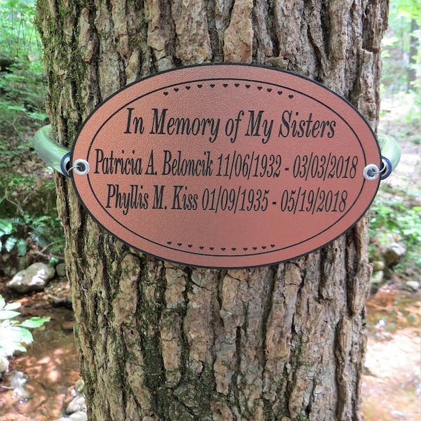 Memorial Tree Tags - Etsy