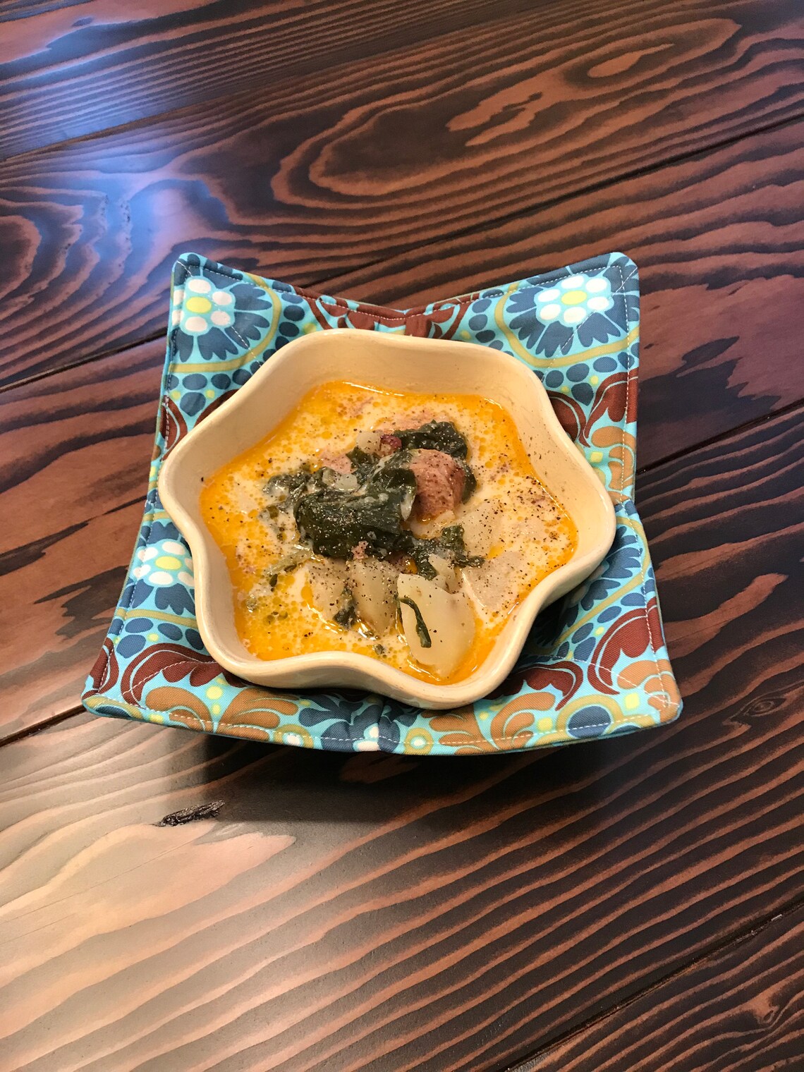 Light Blue Bumble Bee Farmhouse Soup Cozy - Etsy