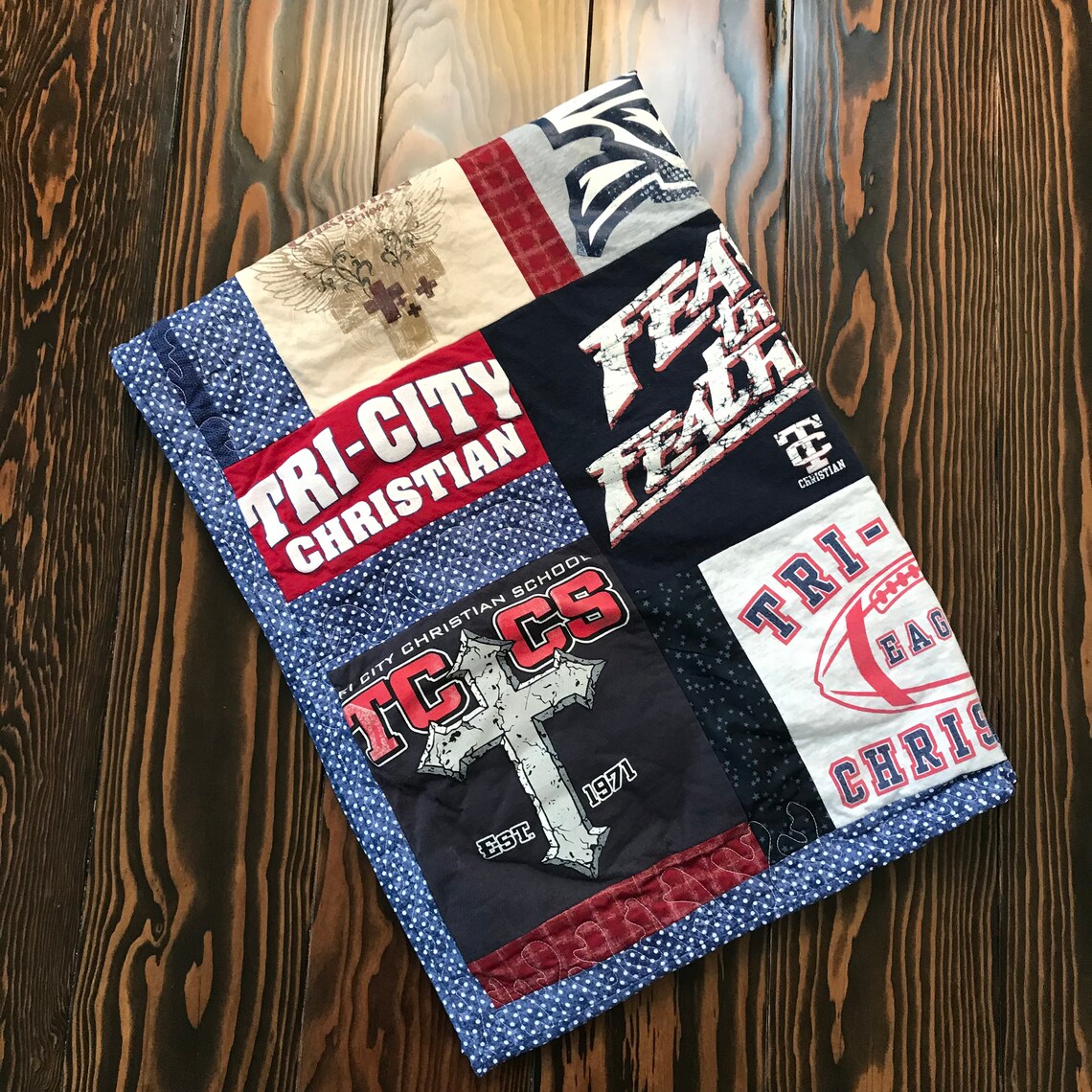 Memory Quilt Handmade Quilt Keepsake Quilt Graduation Gift | Etsy