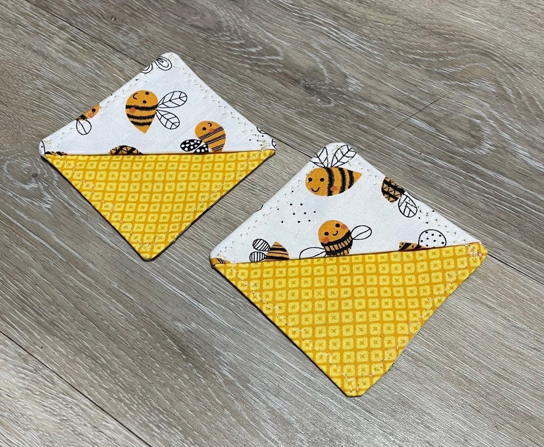 Busy Bumble Bee Fabric Corner Bookmark Page Saver - Etsy