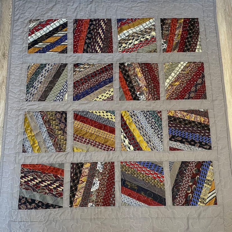 Necktie Quilt Pattern - Etsy
