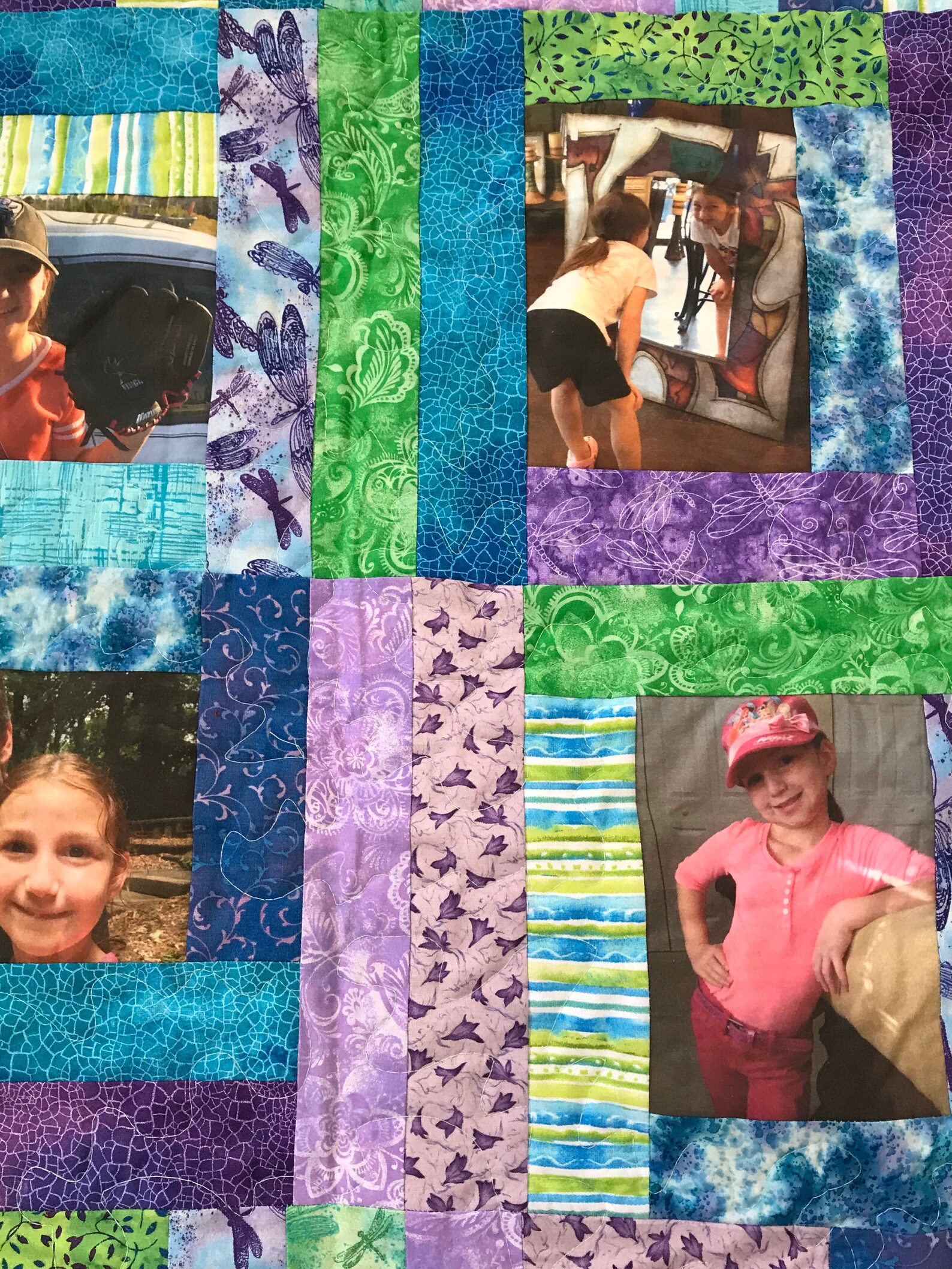 Handmade Photo Memory Quilt - Etsy