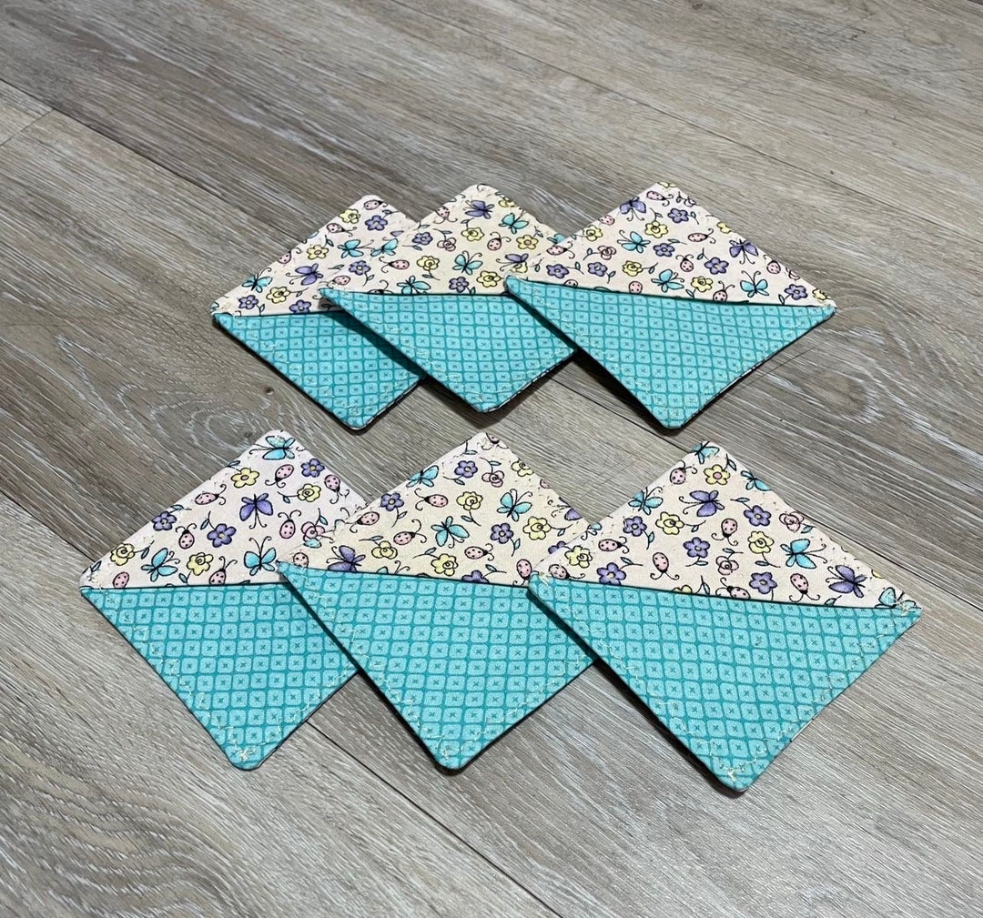 Floral Butterflies Fabric Corner Bookmark Page Saver - Etsy