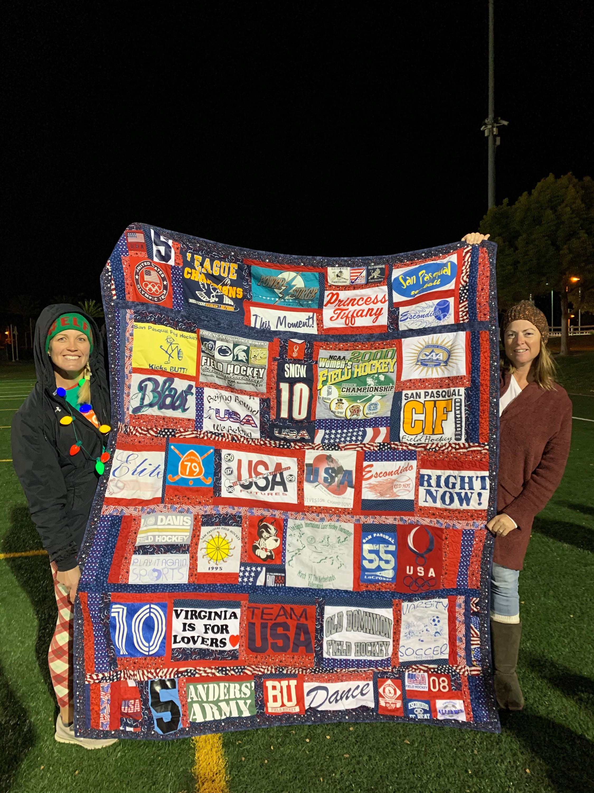 Handmade Memory Quilt Sports Jerseys | Etsy