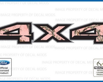 Ford F150 4X4 Realtree AP Decals Truck Stickers 2015-2020 | Etsy