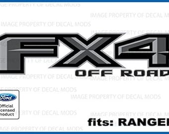 FX4 off Road Decals Truck Stickers Fits Ford RANGER | Etsy