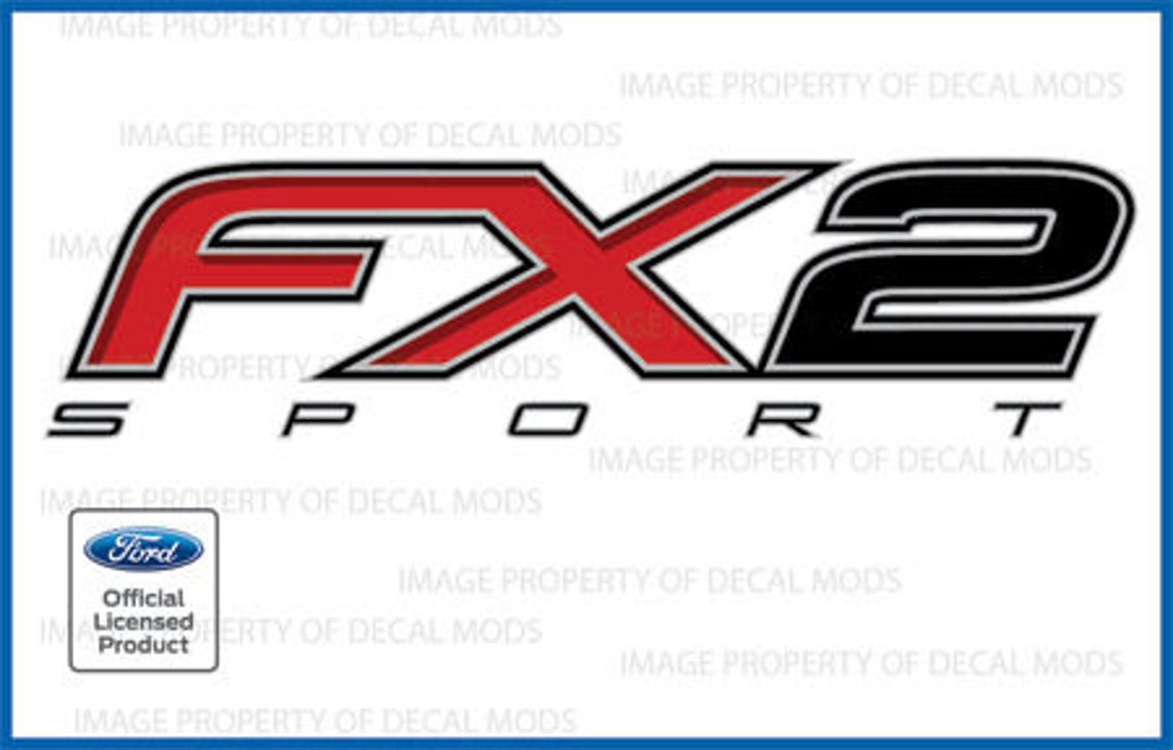 Ford F150 FX2 Sport Decals Truck Stickers (2012, 2013, 2014) - F (set ...