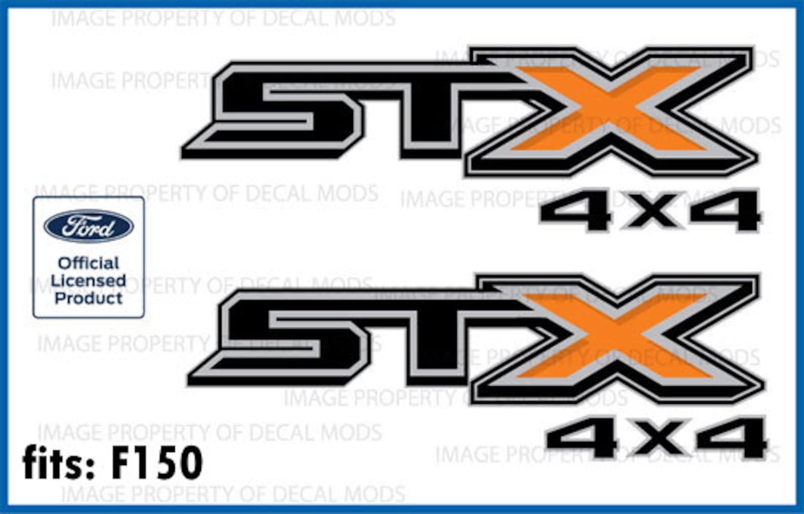 Ford F150 STX 4X4 Decals Stickers 2015-2020 Set of 2 - Etsy