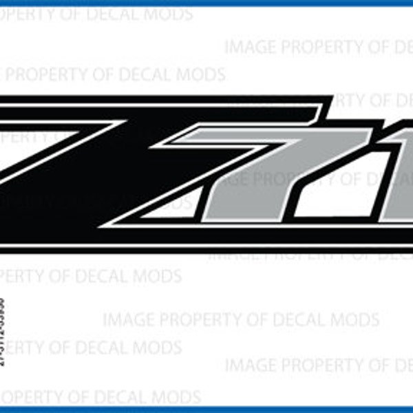 Z71 Chevy Silverado Decal - Etsy