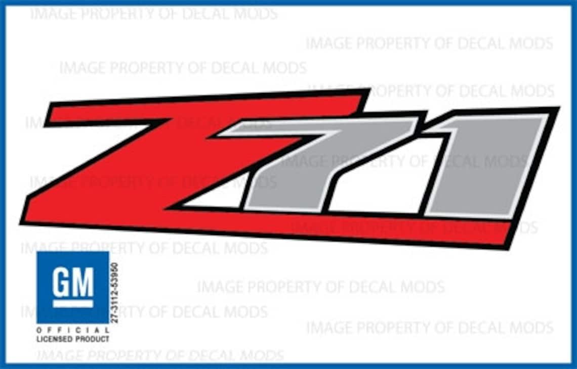 Chevy Silverado & GMC Sierra Z71 Decals Stickers F - Etsy