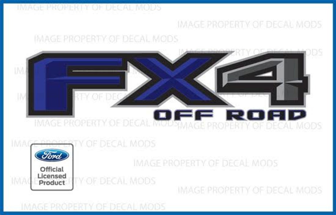 Ford F150 FX4 off Road Decals Truck Stickers BLUE 2015-2020 | Etsy