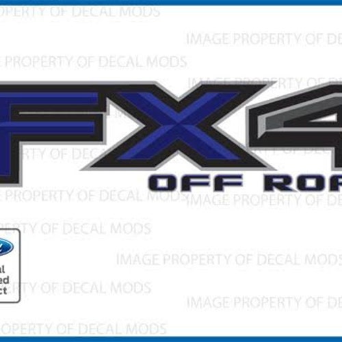 Ford F150 FX4 off Road Decals Truck Stickers BLUE 2015-2020 | Etsy