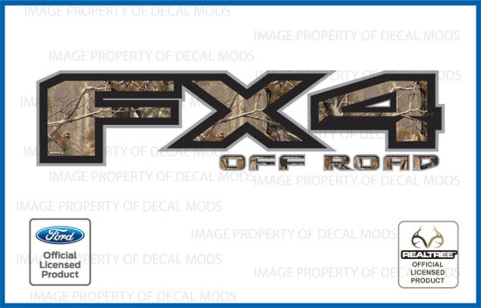 Ford F150 FX4 REALTREE AP off Road Decals Truck Stickers - Etsy