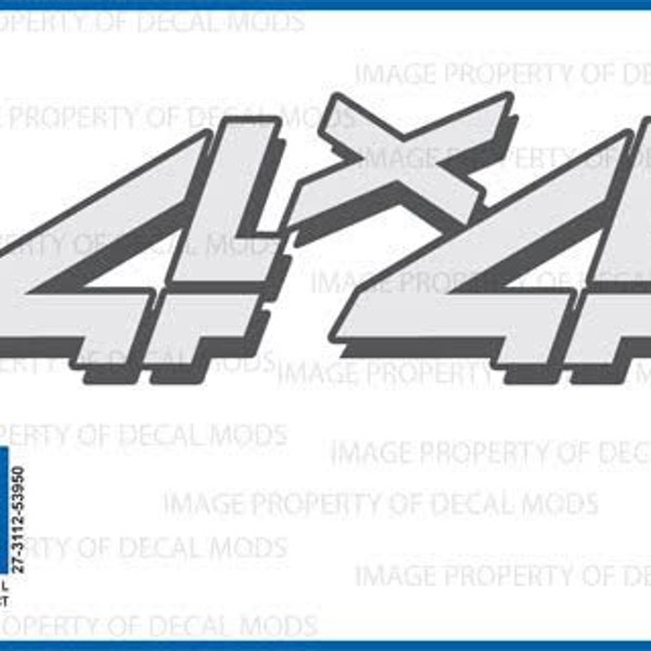 2006 Chevy Silverado 4x4 Decals - Etsy