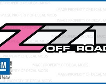 Chevy Silverado / GMC Sierra Z71 off Road Decals Stickers F 2001-2006 ...