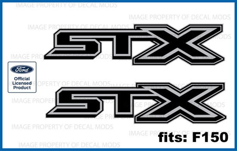 Ford F150 STX Decals Stickers 2015-2020 Set of 2 Officially - Etsy