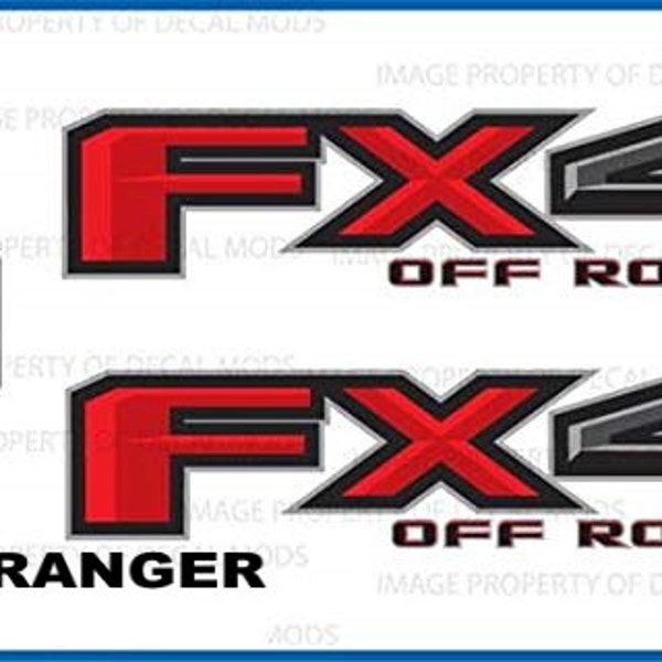 Ford Ranger Fx4 Decals - Etsy