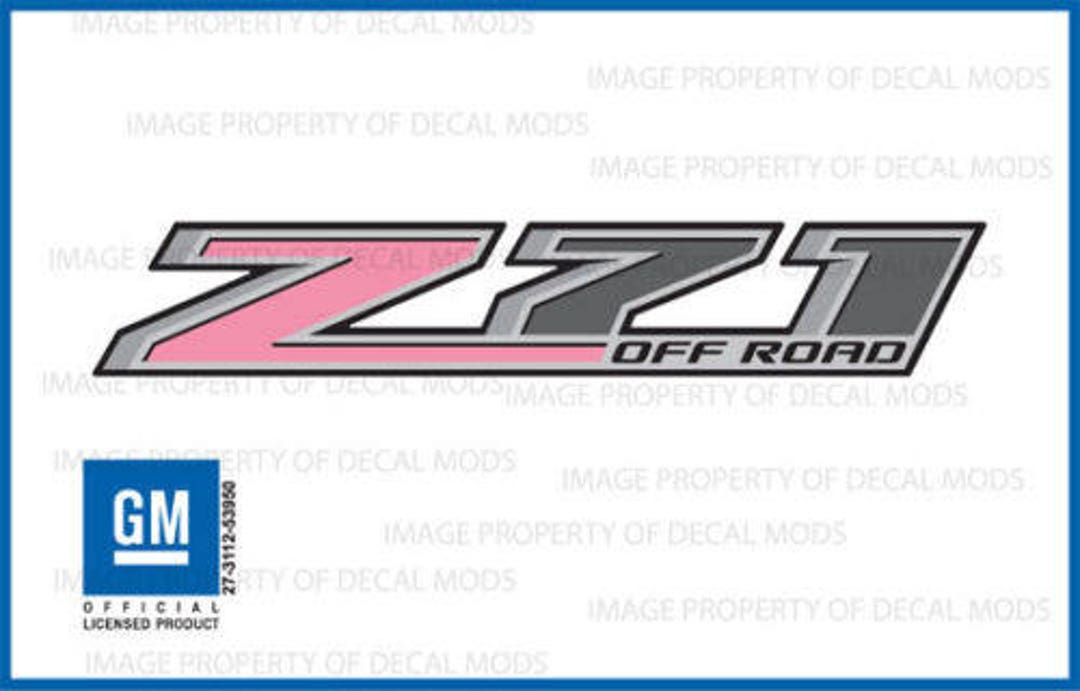 Chevy Silverado & GMC Sierra Z71 Offroad Truck Baby / Soft Pink ...