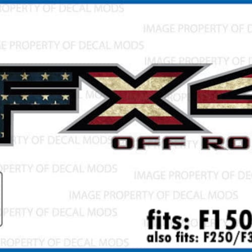 Ford F150 American Flag 4X4 Decals Truck Stickers 2015-2020 - Etsy