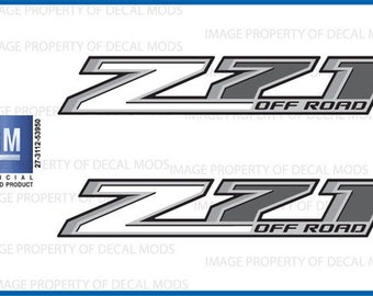 Chevy Silverado & GMC Sierra Z71 4x4 Decals Stickers F - Etsy