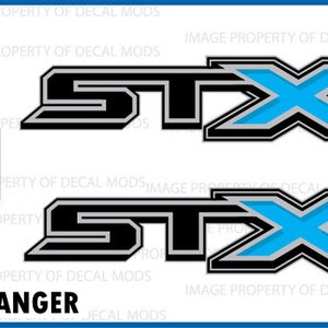 Ford RANGER STX Decals Stickers (2019-2020) Set of 2 Officially ...
