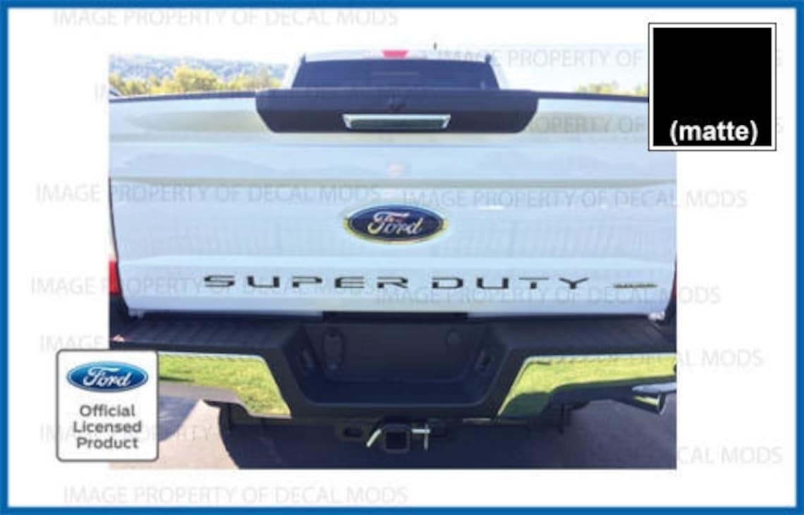 2017 2019 Ford SUPER DUTY Letter Inserts thin for Tailgate - Etsy