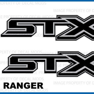 Ford RANGER STX Decals Stickers (2019-2020) Set of 2 Officially ...