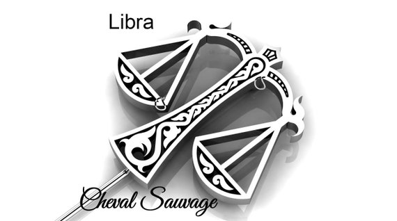 Libra Lapel Pin Zodiac Lapel Pin Silver Lapel Pin Blazer Lapel | Etsy