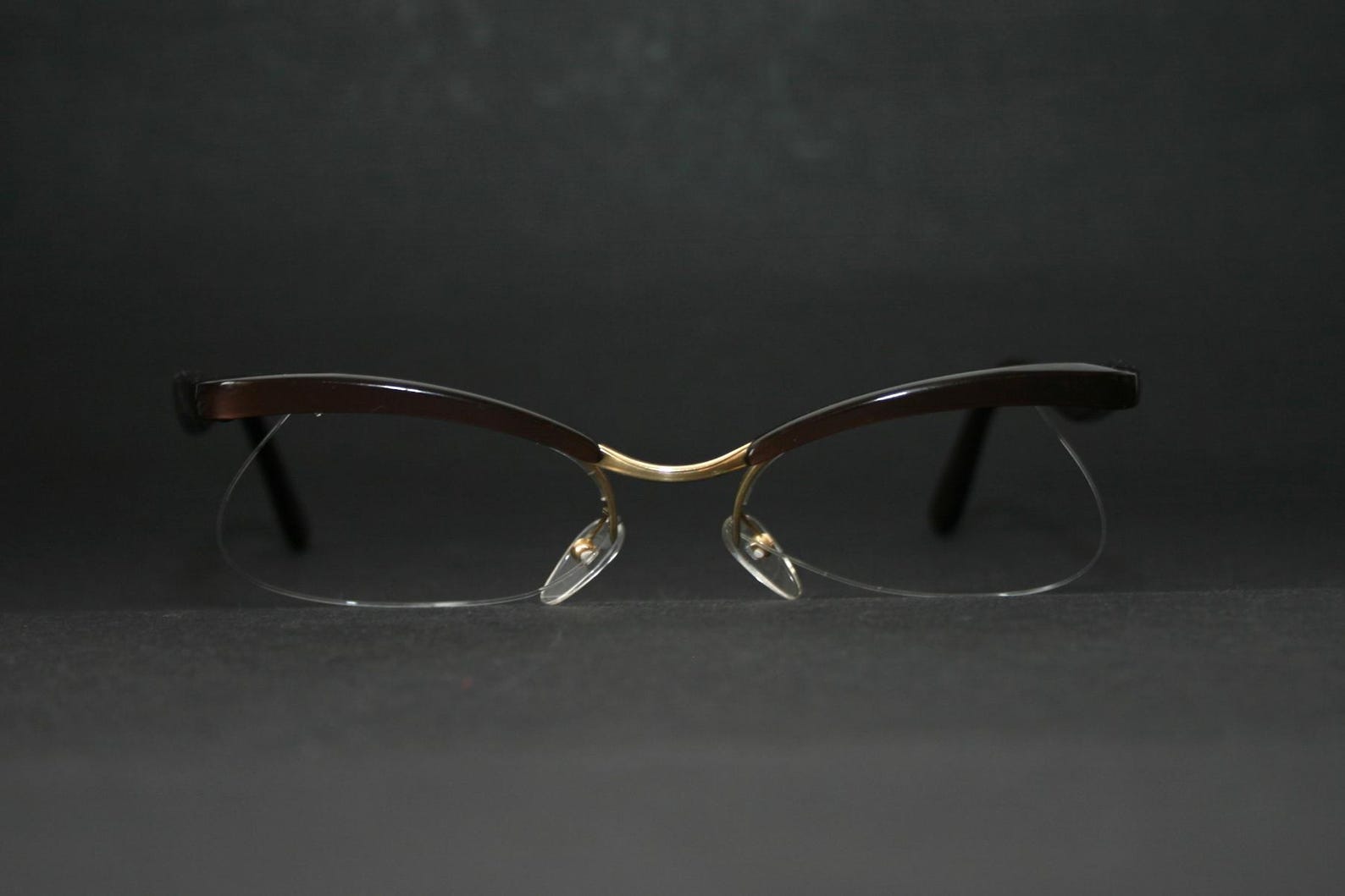 Nylor Eyeglasses Browline Frame New Old Stock NOS Glasses Medium Size ...