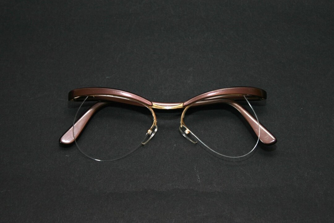 Nylor Eyeglasses Browline Frame New Old Stock NOS Glasses Medium Size ...