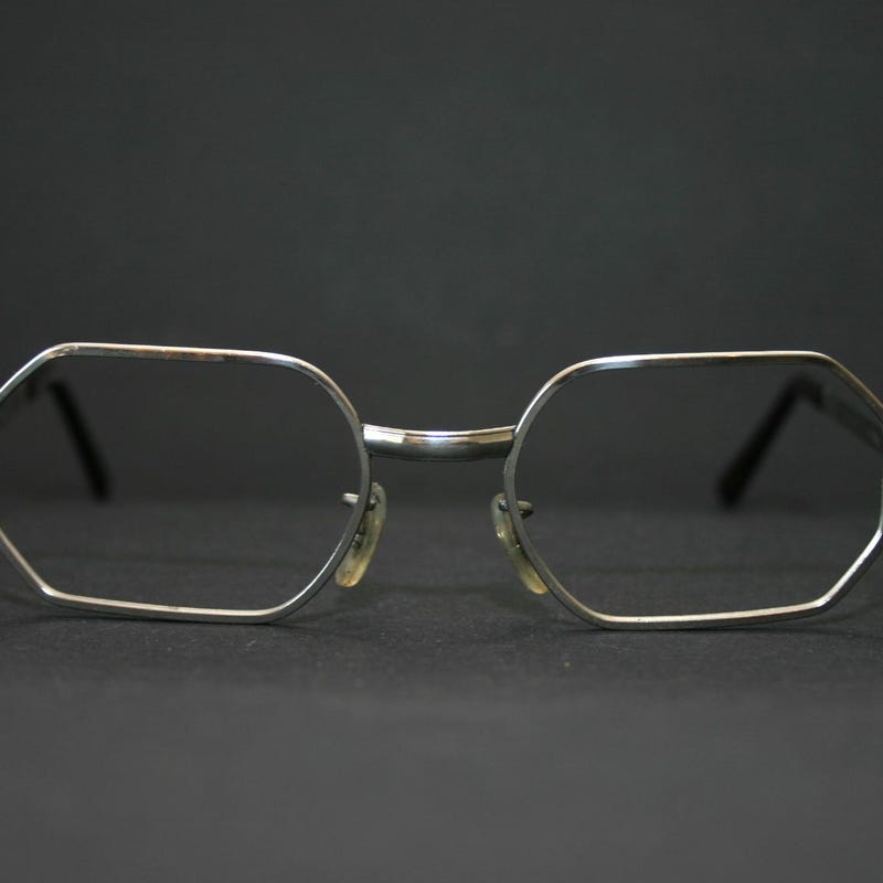 Octagon Eyeglasses - Etsy