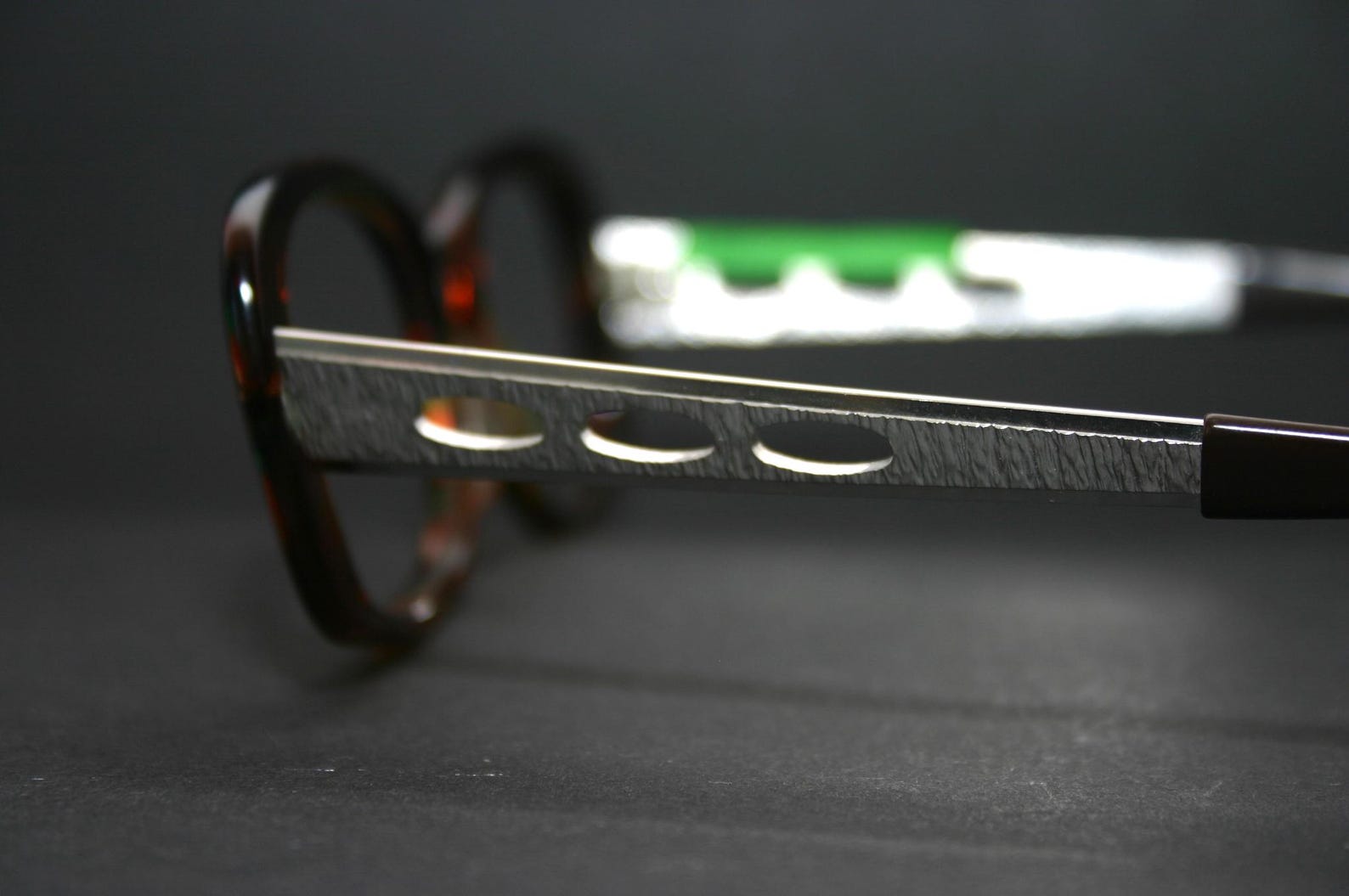 Eyeglasses 70's Vintage Small Medium Size 48-18-135 Thick Brown Women's ...