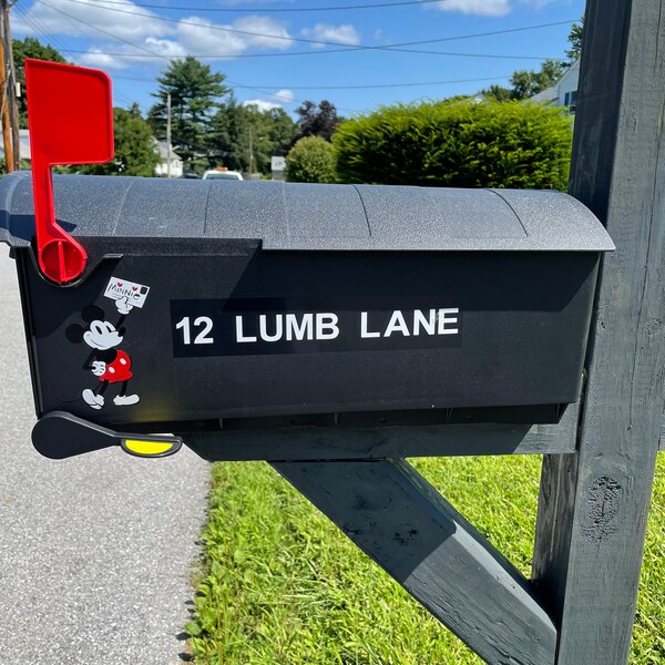 Mailbox Lettering - Etsy