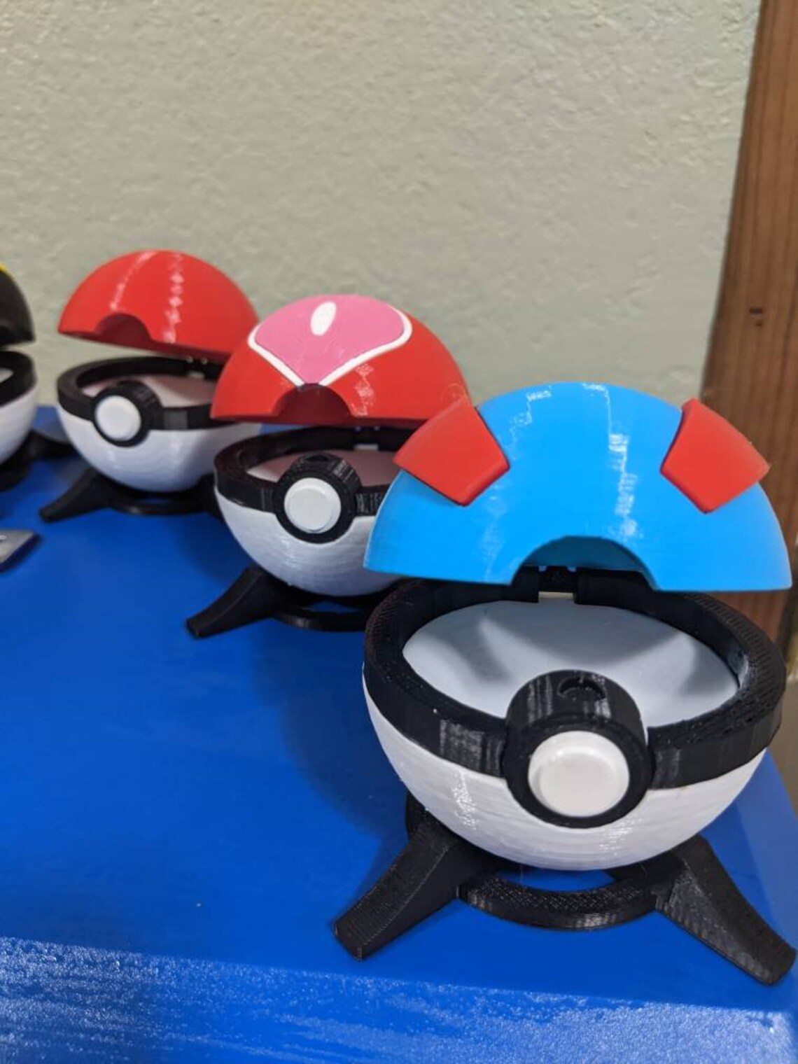 3D Printed Functional Pokeballs | Etsy