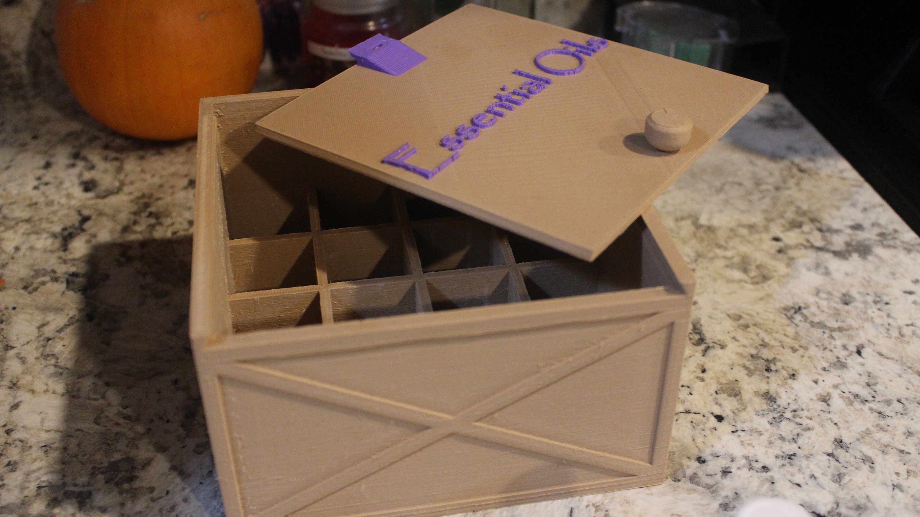 3D Printed Essential Oils Storage Box - Etsy