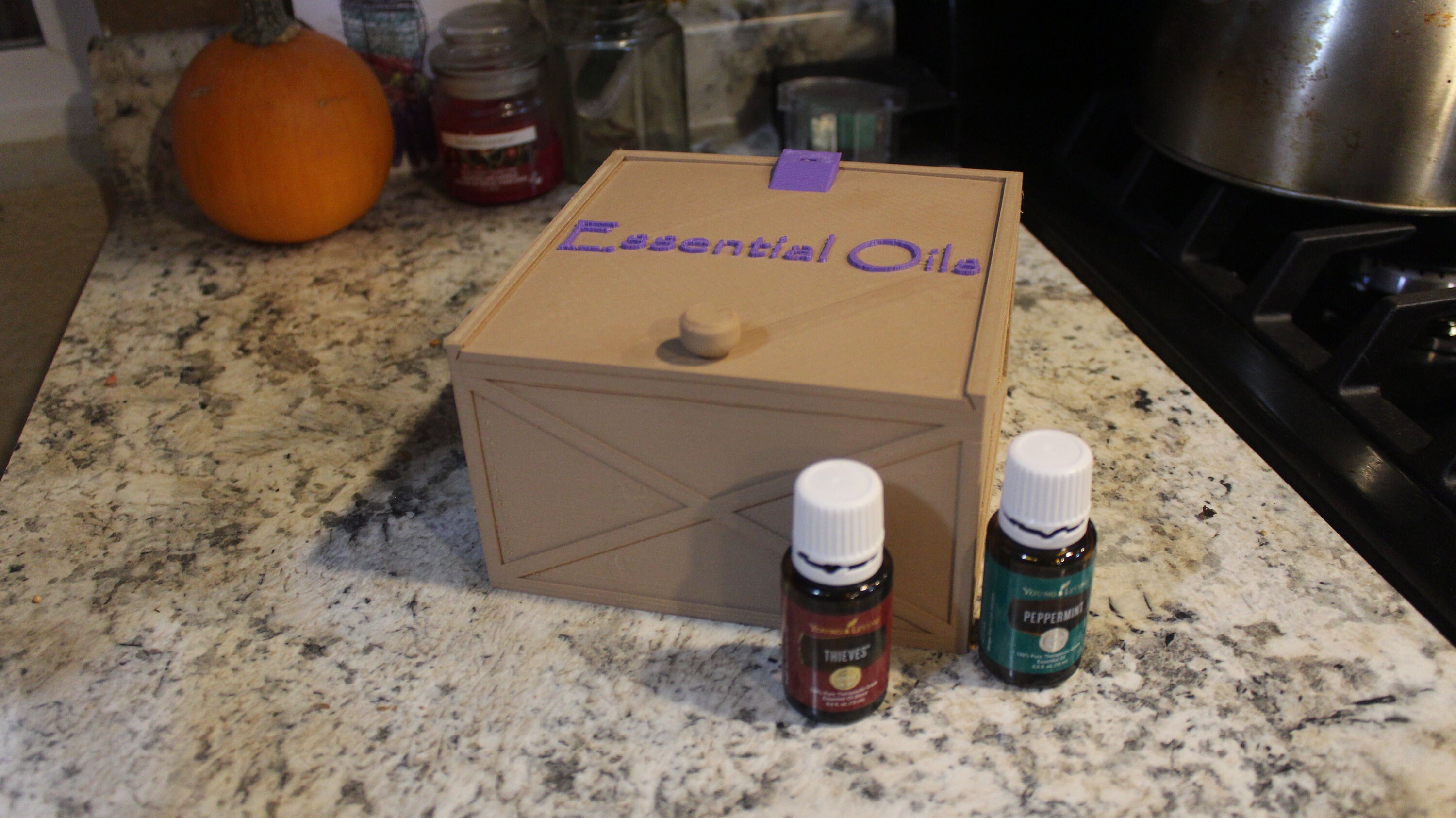 3D Printed Essential Oils Storage Box - Etsy