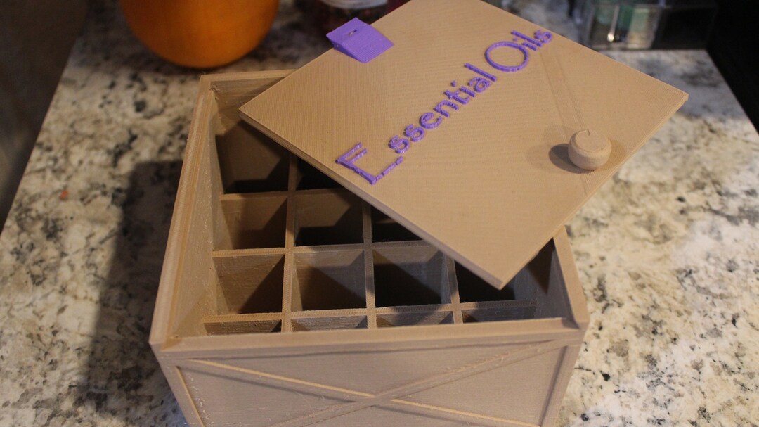 3D Printed Essential Oils Storage Box - Etsy