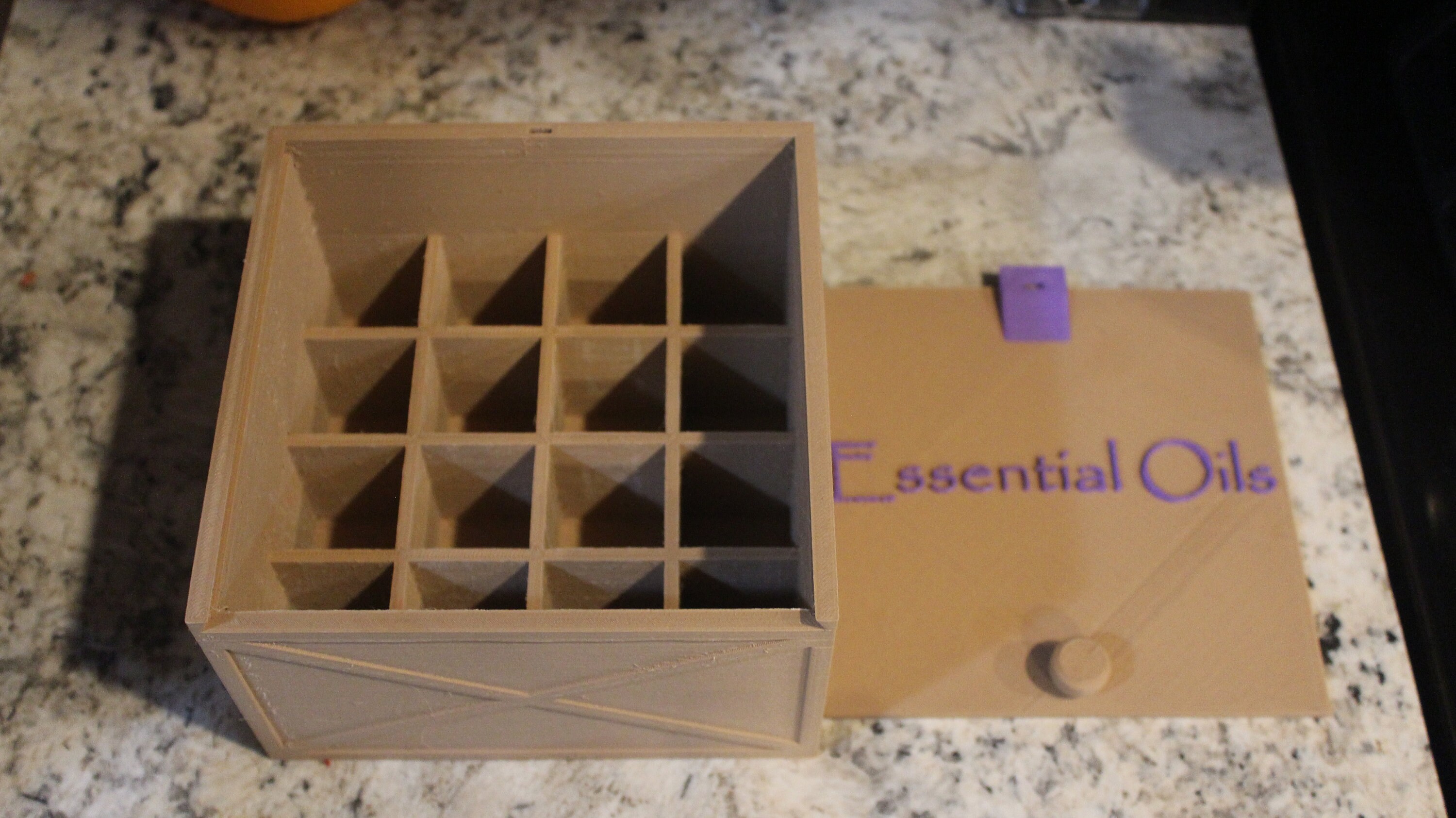 3D Printed Essential Oils Storage Box | Etsy
