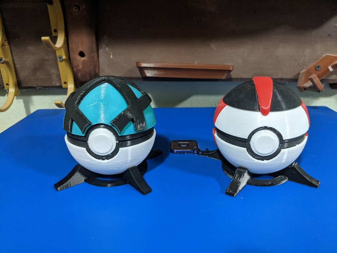 3D Printed Pokeballs - Etsy