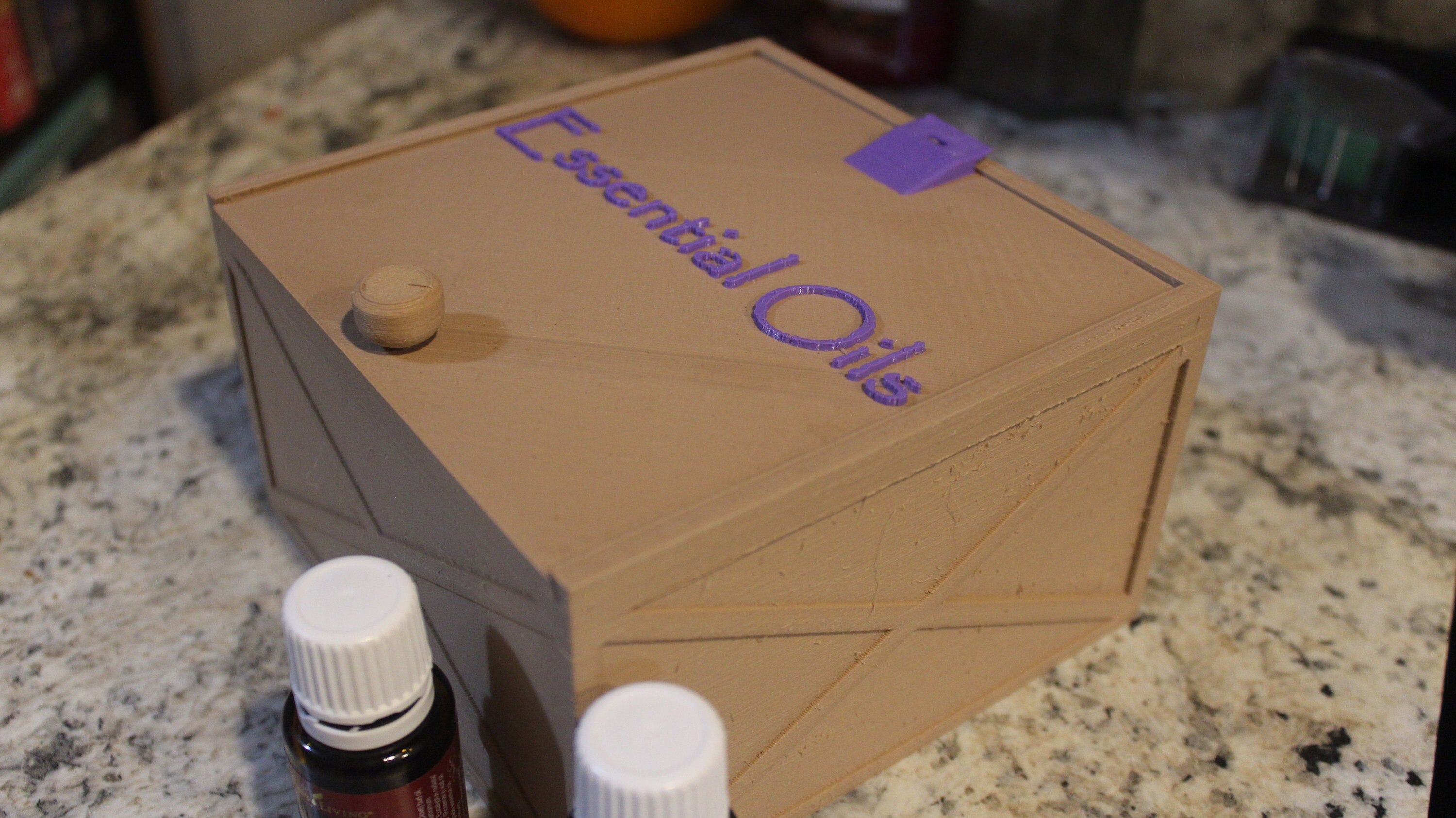 3D Printed Essential Oils Storage Box | Etsy