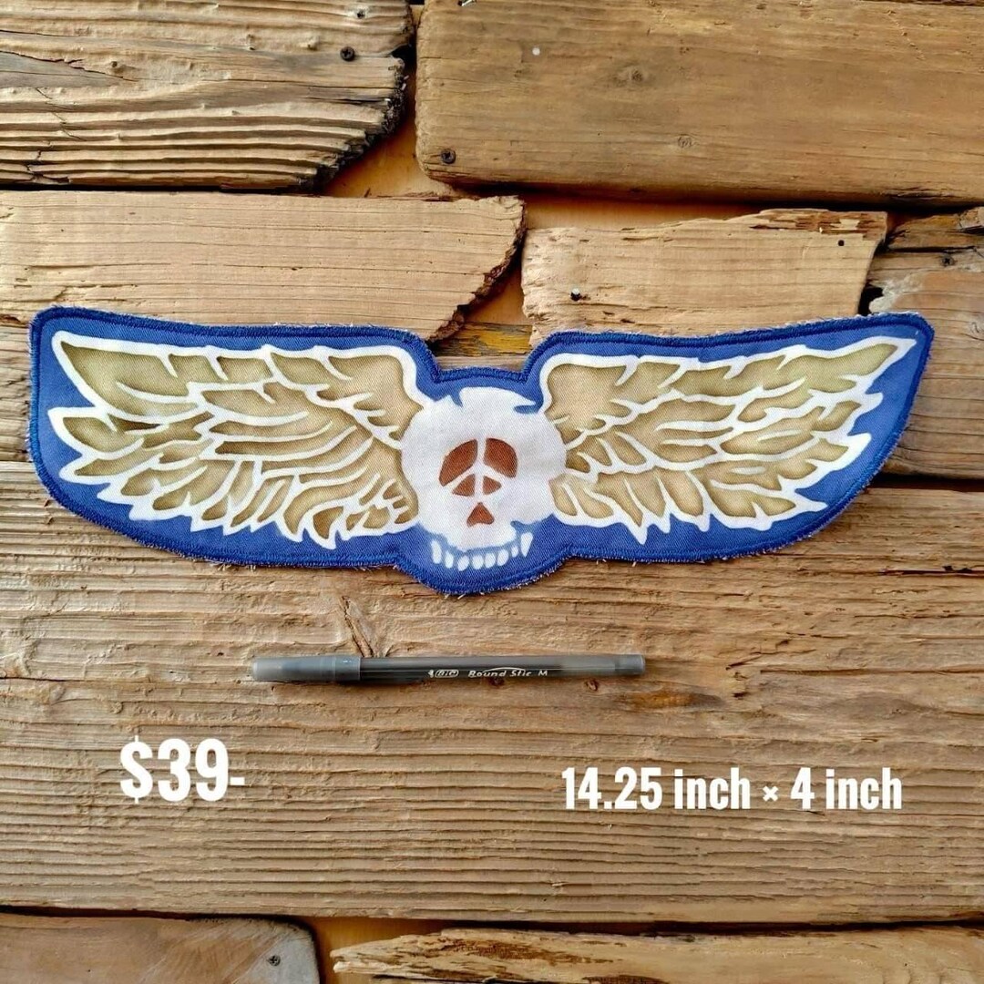 Grateful Skull Batik Back Patches - Etsy