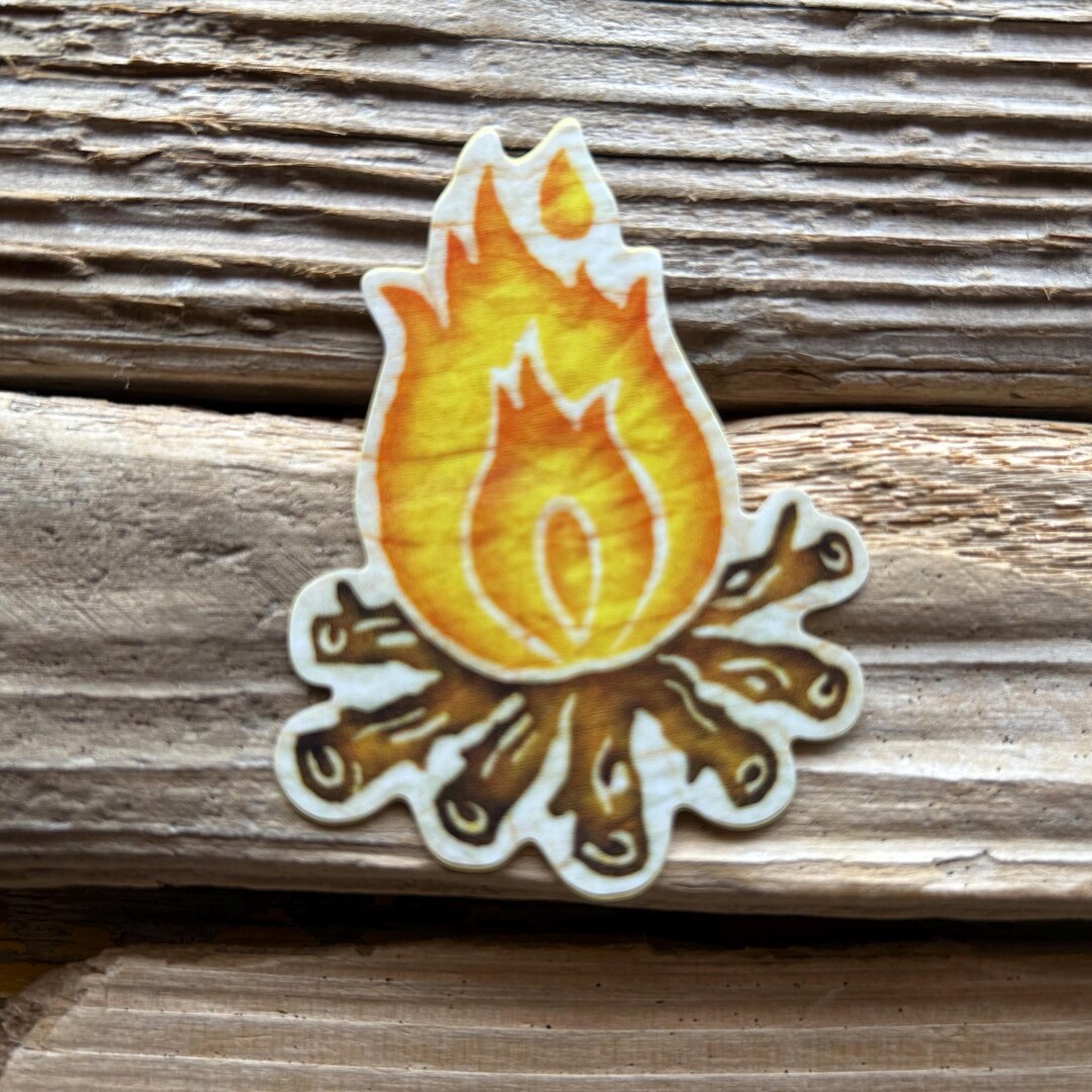 Bon Fire Sticker - Etsy