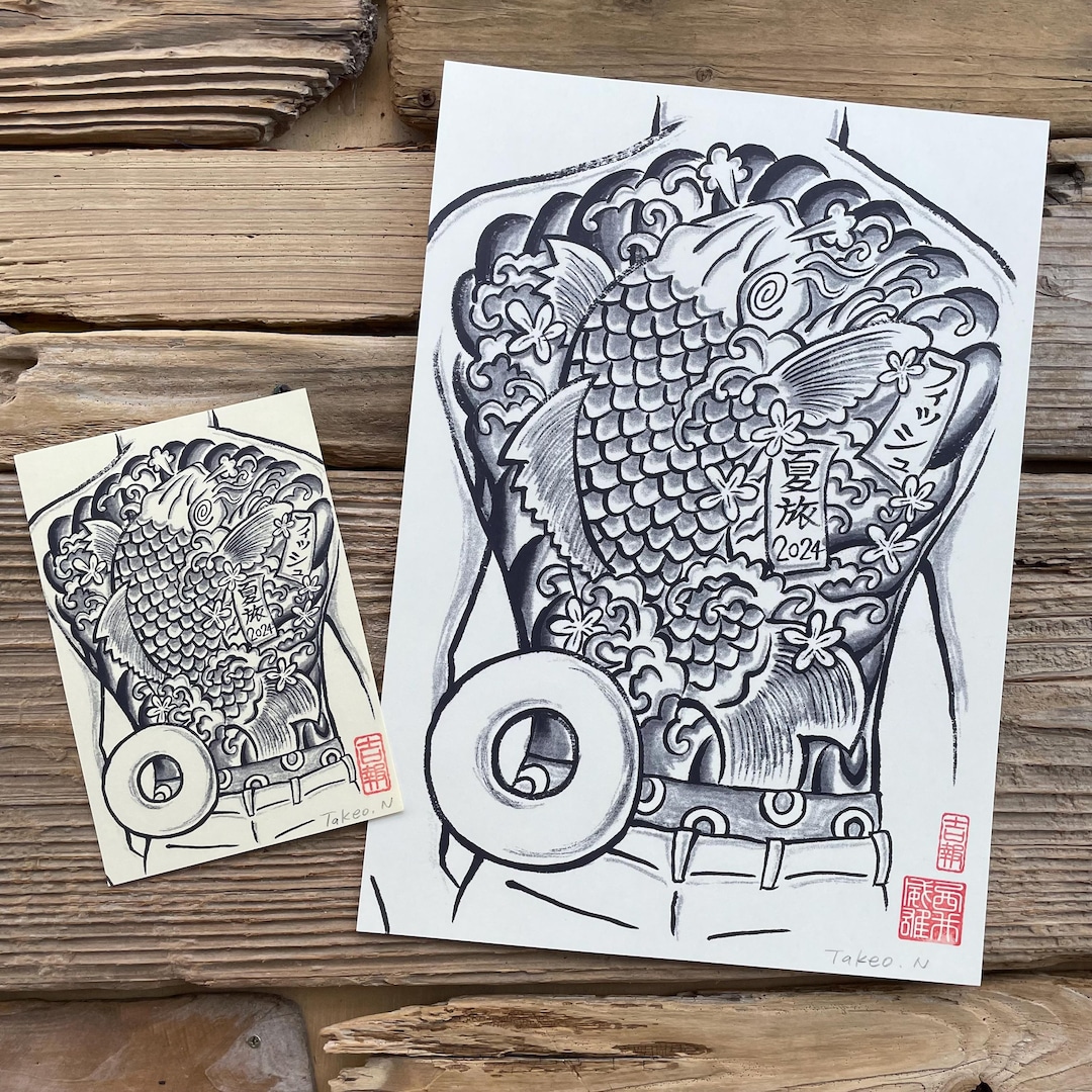 Phish 2024 Summer Tour / Mini Poster & Postcard japanese Paper Ink ...