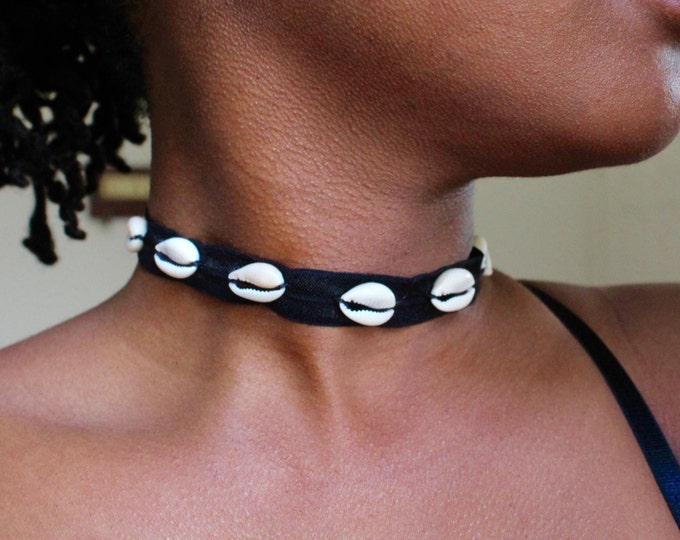 Cowrie Shell Choker - Etsy