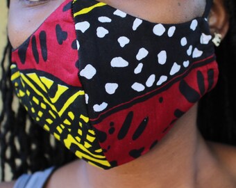 Tribal Face Mask - Etsy