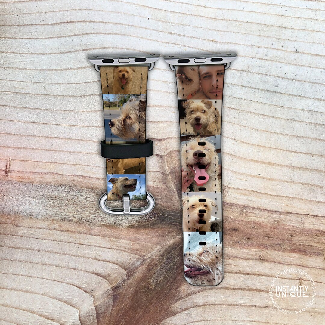 Photo Personalized Watch Band Compatible With the Apple Watch - Etsy