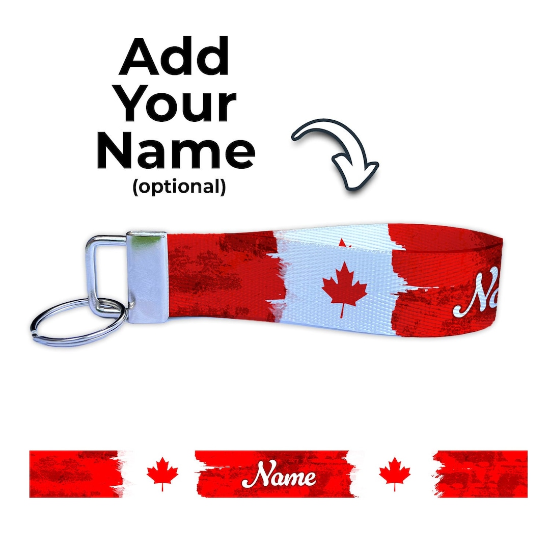 Canadian Flag Artistic ryan's Version Personalized Name - Etsy