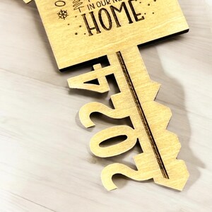 2024 Custom Laser Engraved Our First Christmas in Our New Home Wood ...