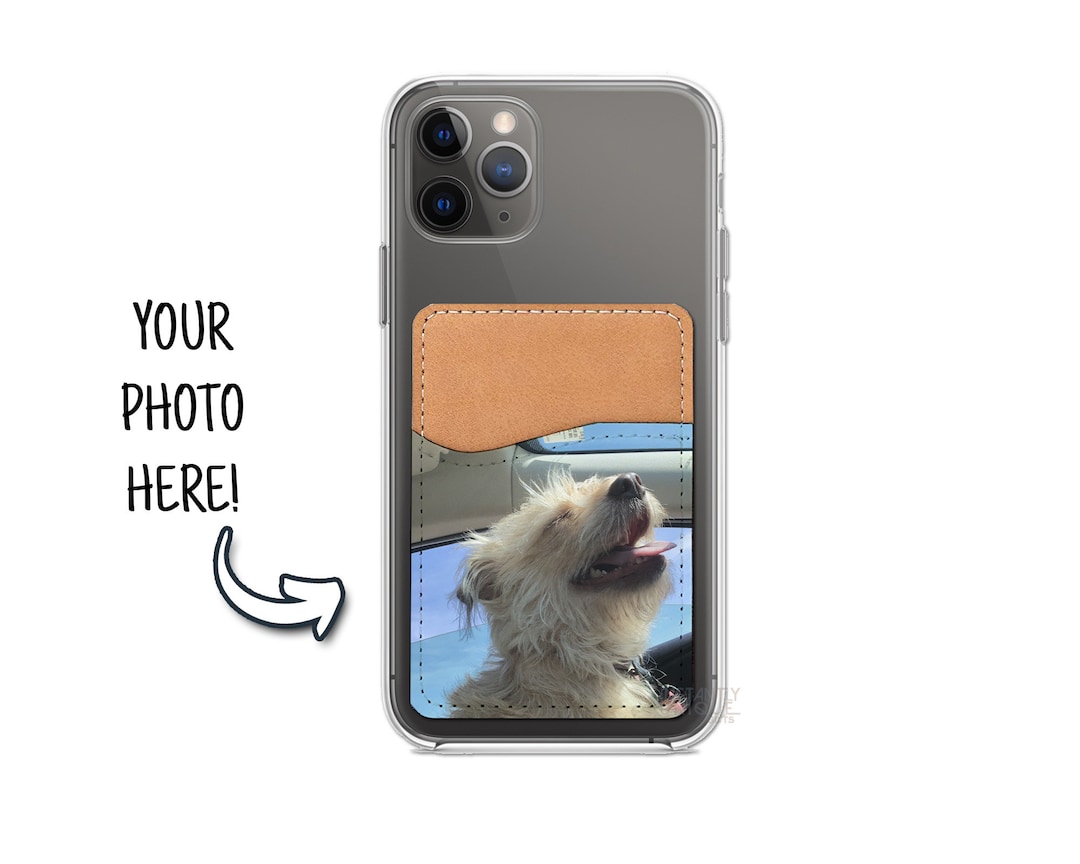 Personalized Phone Wallet With Photo, Custom Phone Wallet With Picture ...