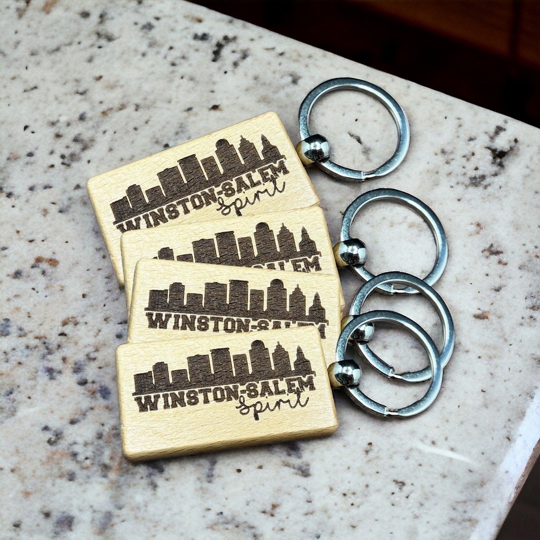 Custom Business Logo Keychains, Laser Engraved Keychains With Logo ...